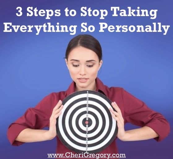 3 Steps to Stop Taking Everything So Personally - Sensitive and Strong